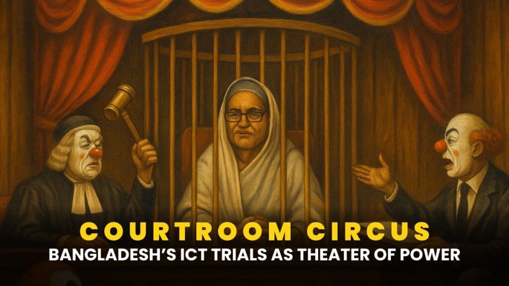 Courtroom Circus: Bangladesh’s ICT Trials as Theater of Power | VORTEX BD